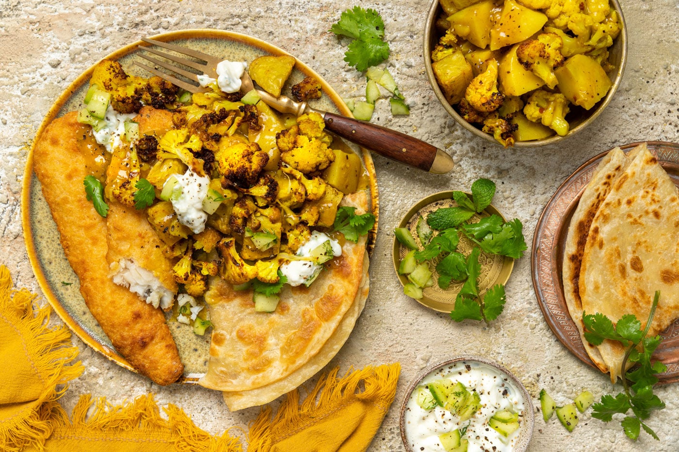 Fish Friday with Roasted Aloo Gobi - Sea Harvest